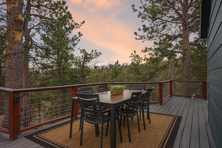 Beautiful Cabin W/ Decks/views/sauna/hot Tub! - Woodland Park, CO