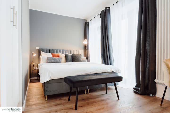 City-studio Mit Kingsize Bett & Community Raum - Münster