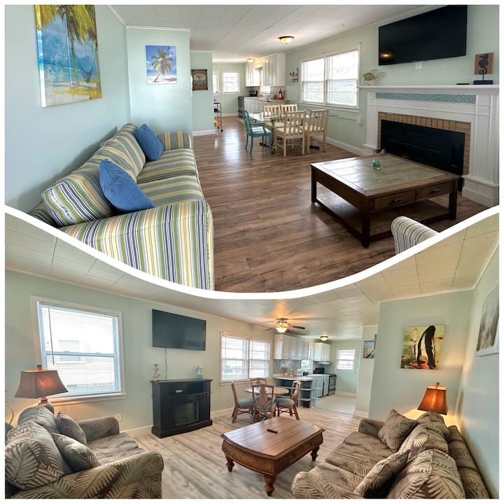 Sleeps 14. 4bdr/2ba/2 Kitchens 2 Spacious Units - Ocean City, MD