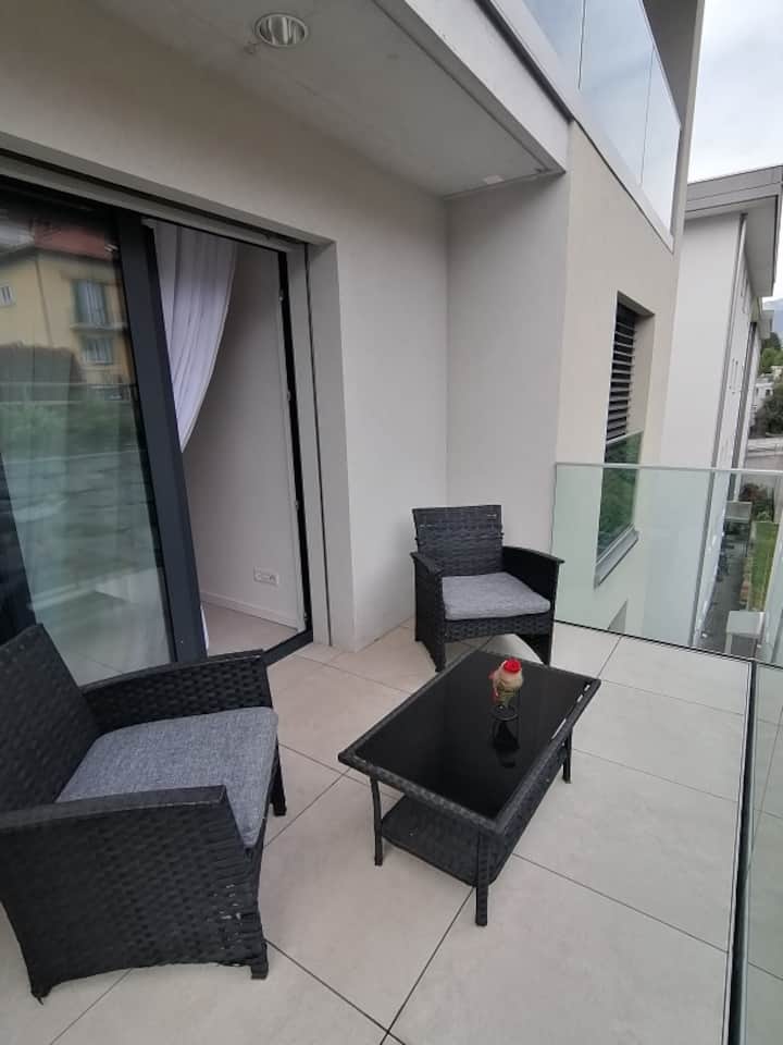 Stanza Bagno Privato E Terrazza - Locarno
