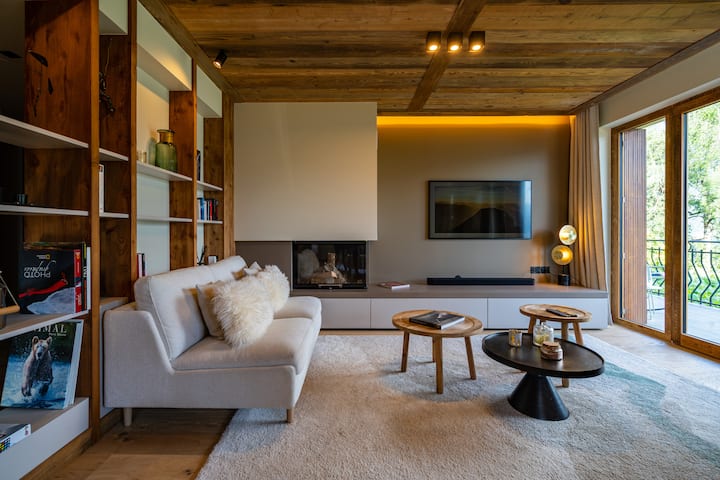 Alpinchic 3ch | Vue | Confort | Cheminée | Plancha - Passy