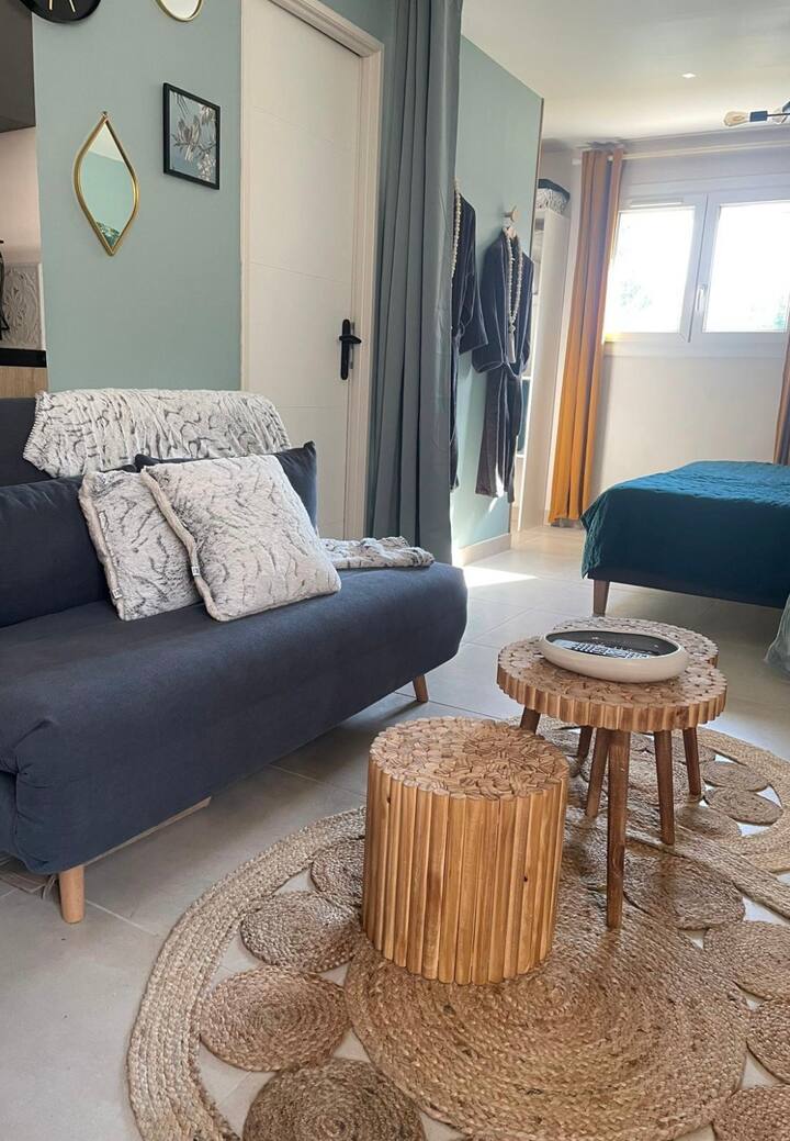 Gîte Cosy Avec Jacuzzi Privé - Carpentras