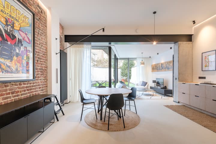 Bel Apt 1 Ch Avec Jardin Aux éTangs D'ixelles - Bruselas