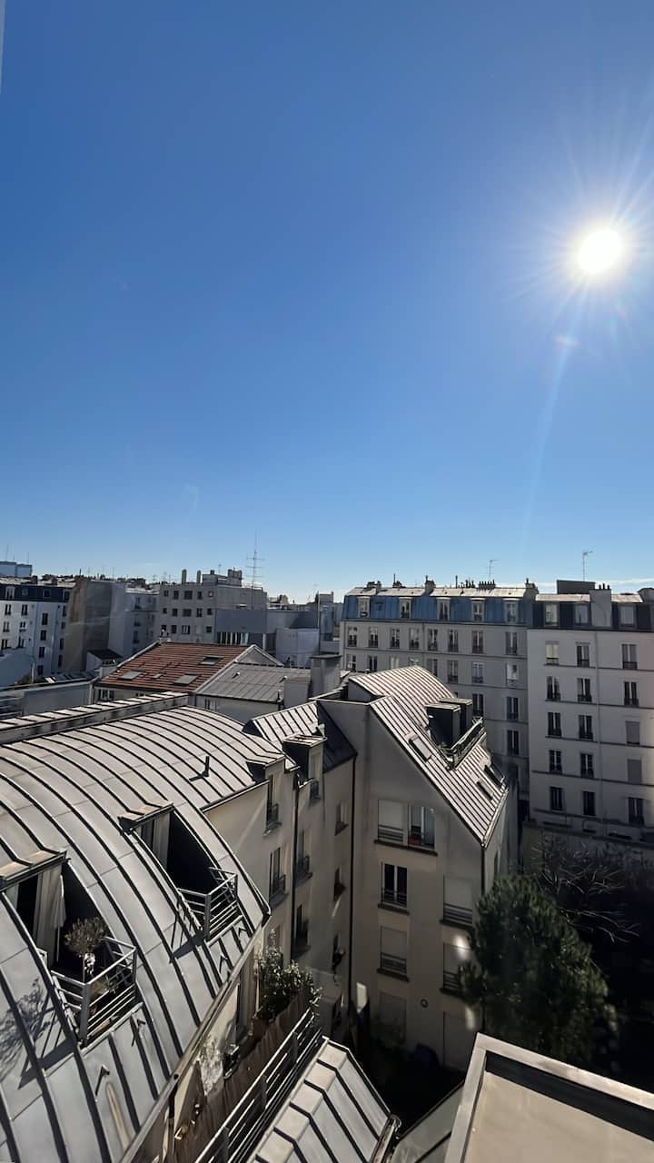 Appartement Lumineux Avec Vue Sur Les Toits - Métro Nationale, Paris