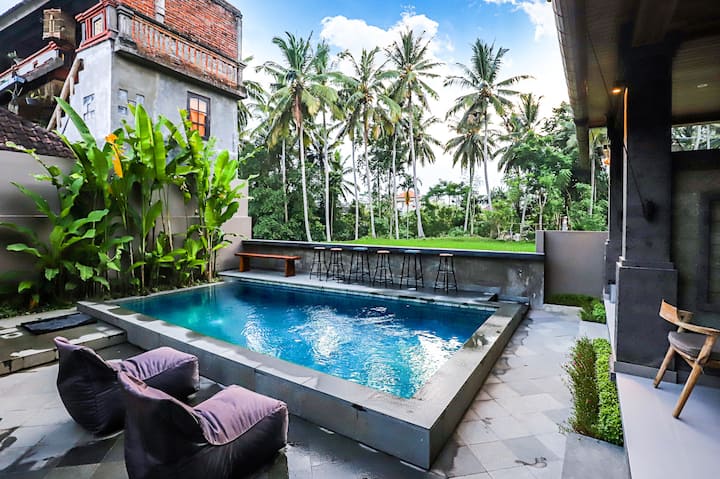 Harmony House 4/ 2 Min Center / #Modernvibe - Ubud