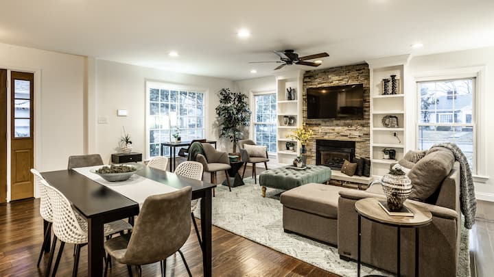 The Crestview Bungalow | Steps To Broad Ripple! - Castleton, IN