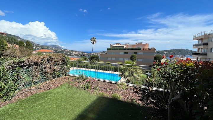 Logement Avec Jardin Et Piscine, Proche Plages - Villefranche-sur-Mer