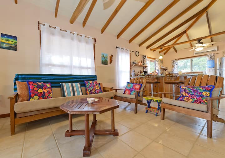 Villa De Plage, Piscine, Vélos, Planches à Pagaie - Belize