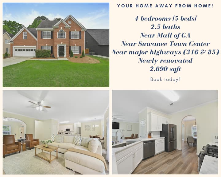 Charming Home In Lawrenceville/buford - Lawrenceville, GA