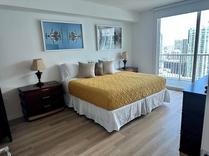 1bd Apt Beautiful View, Free Parking - Miami