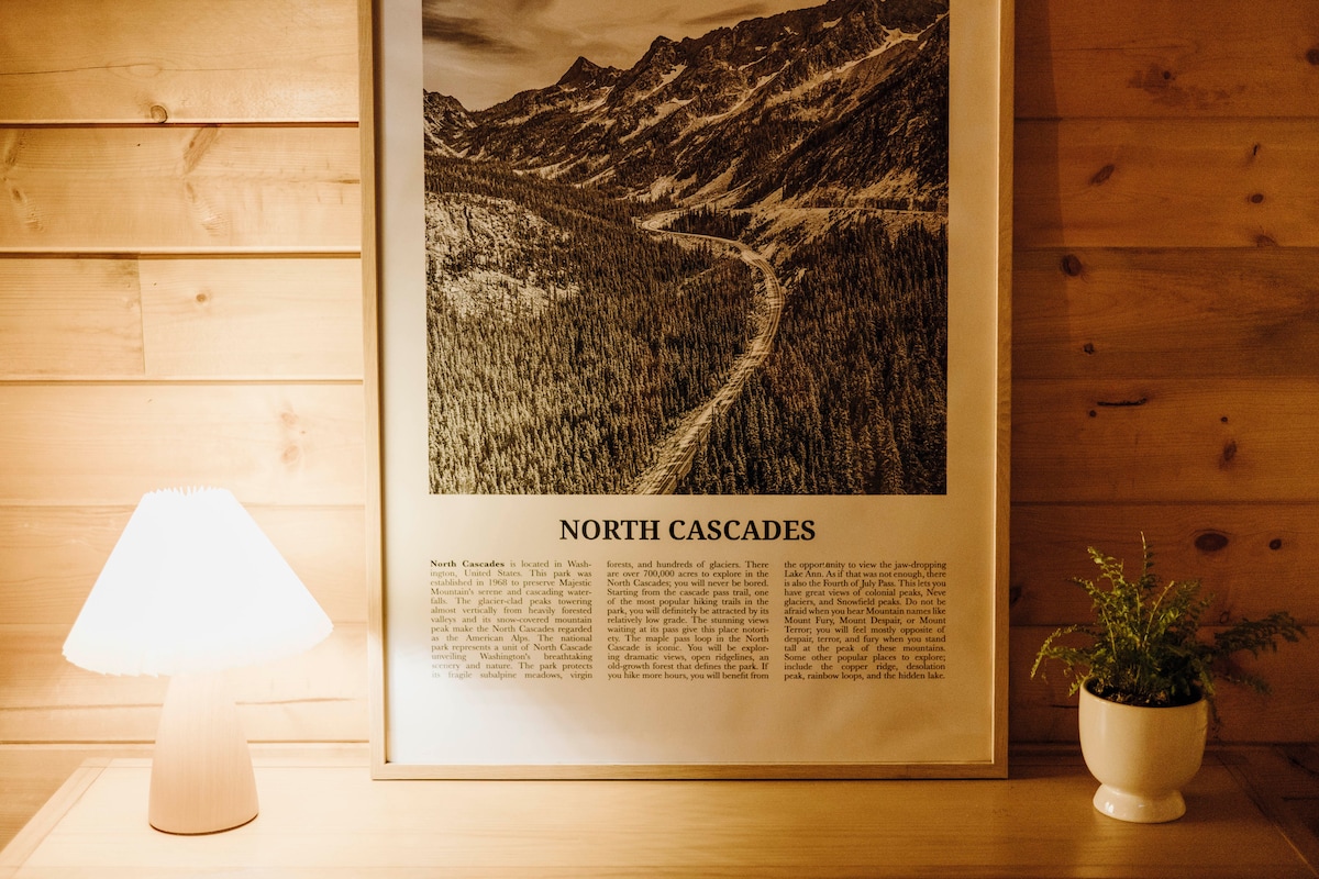 North Cascades Haven at the River Cabin - Cabins for Rent in ...