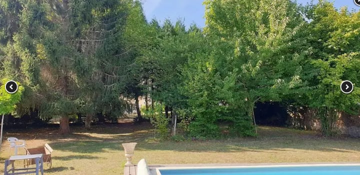 Maison De Campagne Avec Piscine - Le Dorat