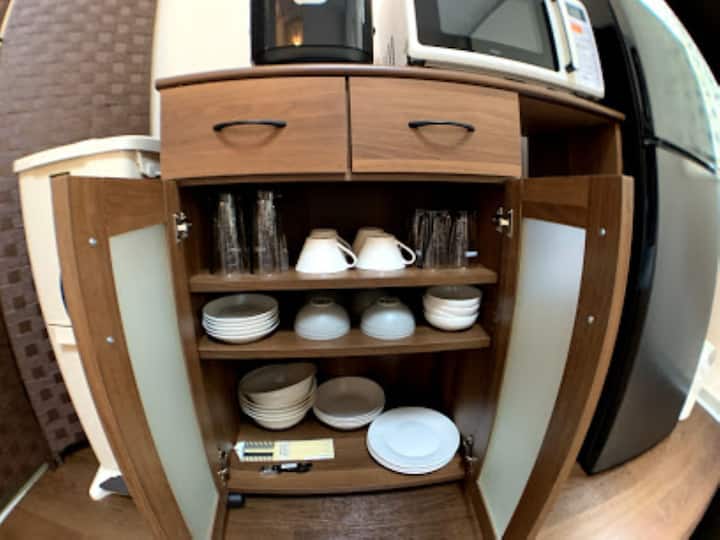 #203｜41.05㎡｜屋内駐車場付・bbq可・wi-fi｜コンビニ徒歩1分 - Aomori