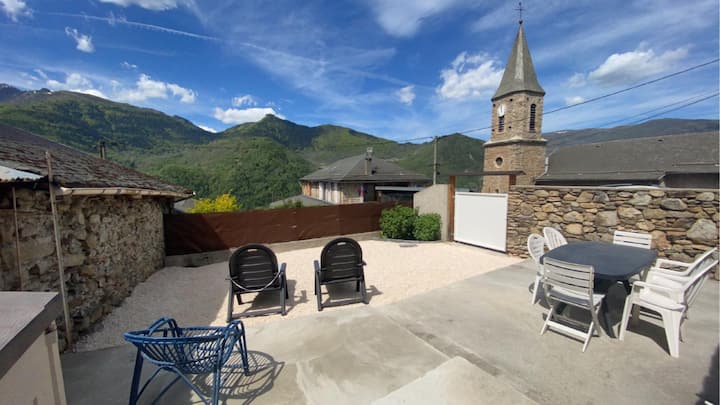 Maison De Famille Rustique / Rénovée Chez Mouichou - Pyrenees