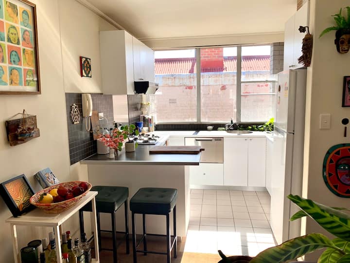 Creative Living Space In Fitzroy - メルボルン