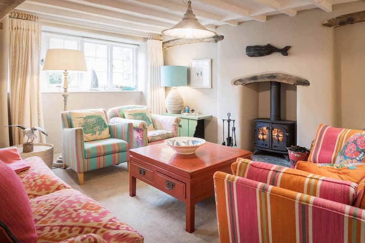 Coastal Cottage, Stunning Interiors + Dog Friendly - Salcombe