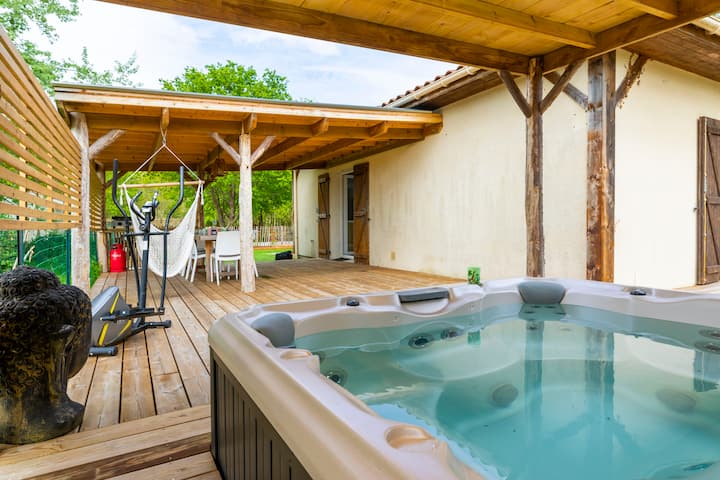Maison Avec Spa En Bord De Forêt - Sanguinet