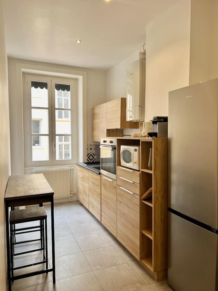 Bel Appartement Deux Chambres - Centre Ville - ibis Styles Lyon Centre Confluence