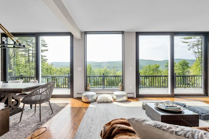 Stunning Mntn Views• Heated Pool• H/tub• Sauna •Fp - New Paltz, NY