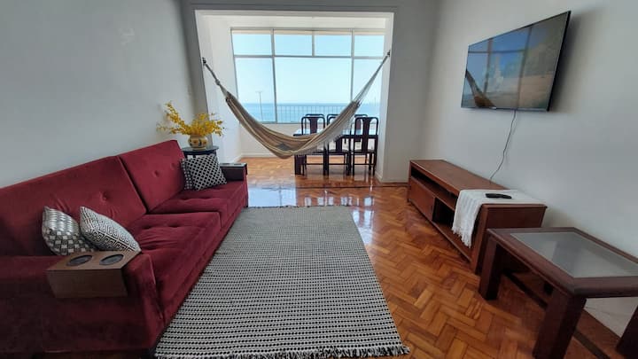 Apartamento Beira-mar Na Praia De Copacabana - Rio de Janeiro