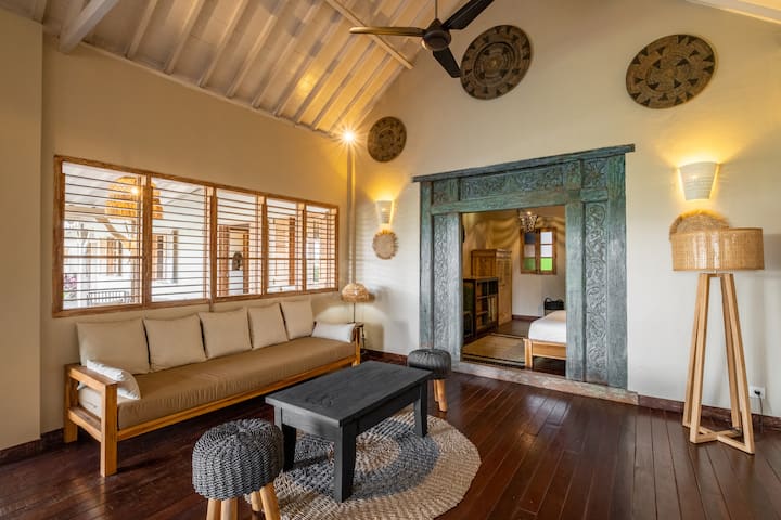Vue Sur Rizières Spacieuse Villa Tropicale - Canggu
