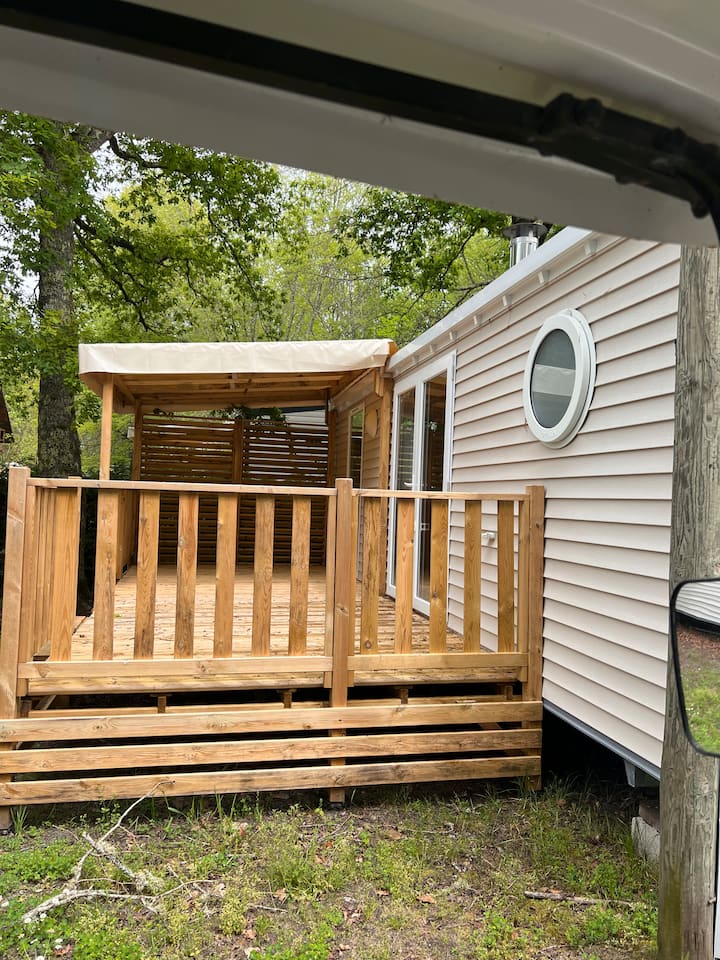 Mobil Home Du Lac - Camping 4 ÉToiles - Aureilhan