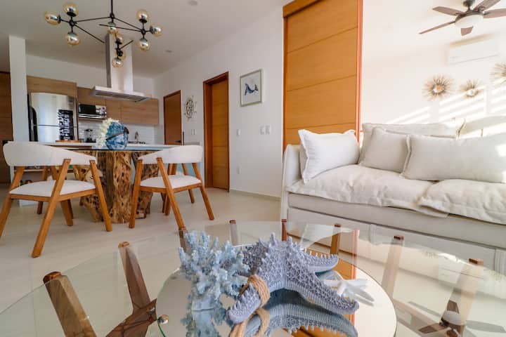 Brand New Apt | Alberca | Terraza | Asador - Mazatlan