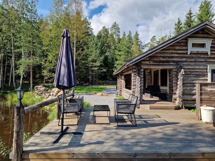 Kaunis Mökki Lammen Rannalla - Humppila