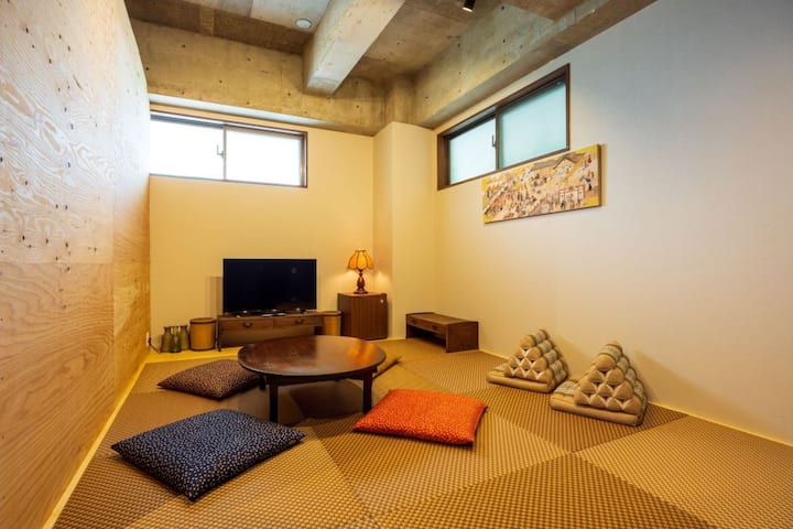【100% Natural Hotspring】private Room With Tatami - Hakone