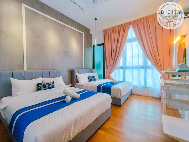 Paradigm Residence. Premier Suite@4pax By Rrjbcity - Skudai