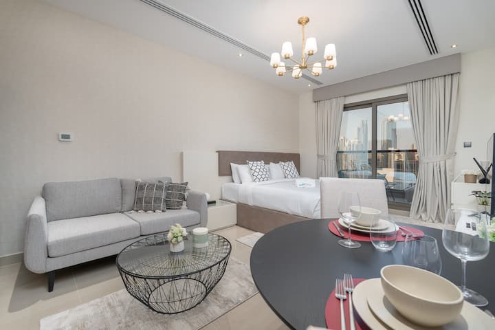Romantic Hideaway W Breathtaking Burj Khalifa View - Dubai