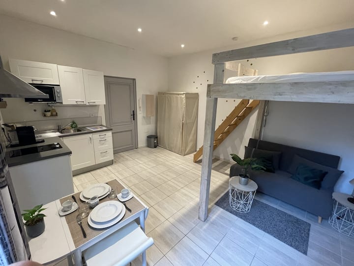 Joli Studio Au Calme, Quartier Libération - Niza