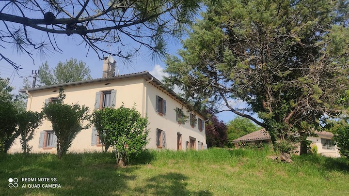 Ferme Du Bois Du Pouget 400m2 Pour 23 Pers + - Tarn-et-Garonne