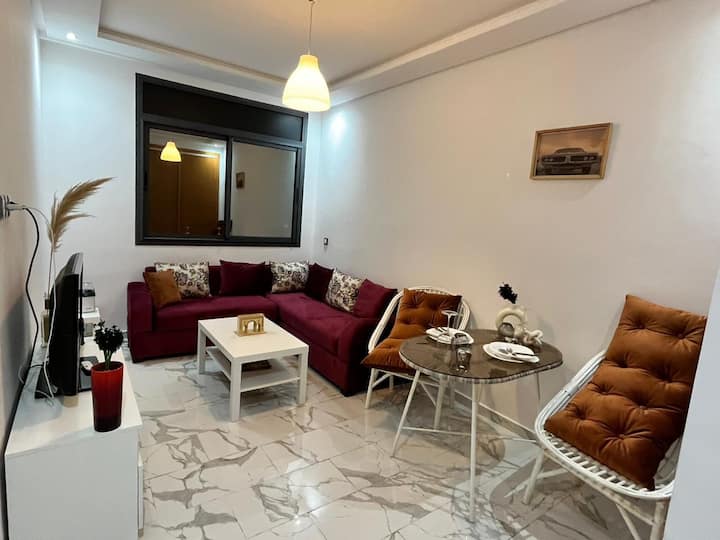 Apartamento A 3 Minutos De La Medina, 15 Min Tren - Rabat