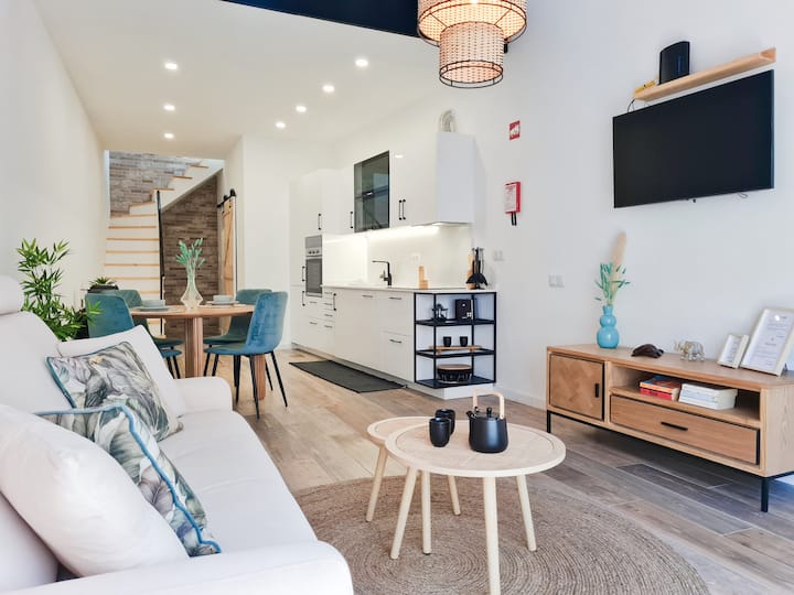 Casa Oficina | Beach & Center (300m) - Wifi - Ac - Carvoeiro