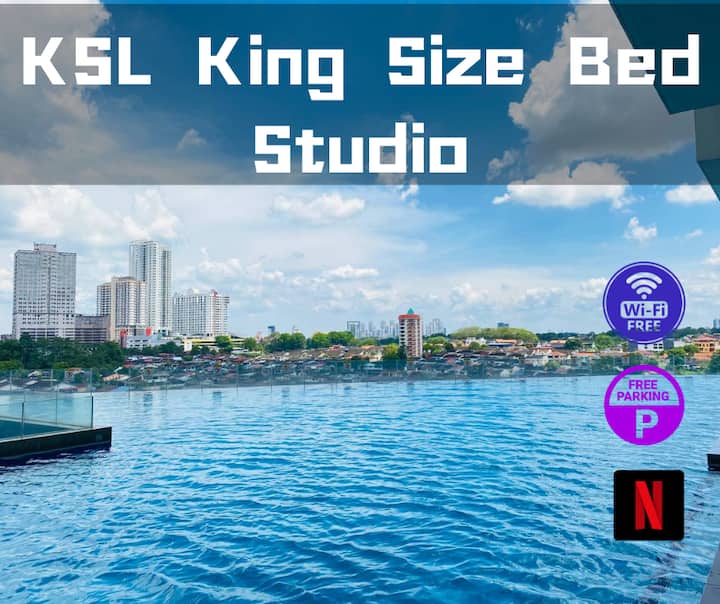 Ksl D’esplanade King Size Bed/tv Box @Johor Bahru - Sembawang