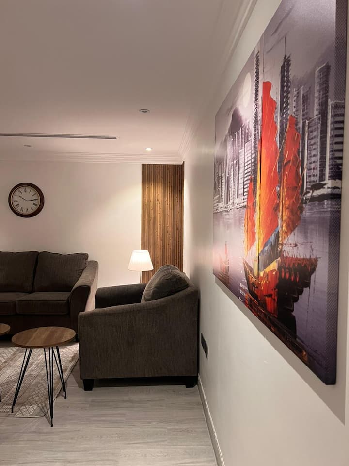 شقه غرفتين وصاله فاخره بدخول ذاتي - Dammam