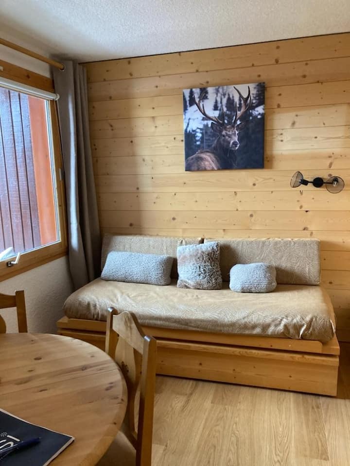 Studio Ski Aux Pieds Le Hameau Méribel Mottaret - クルシュヴェル
