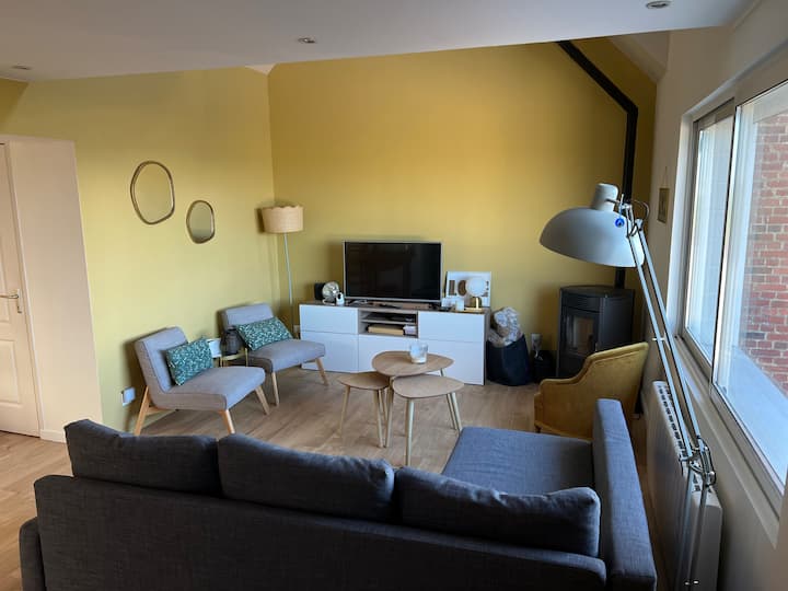 Maison Cosy Sur La Falaise - ibis Dieppe Le Val Druel