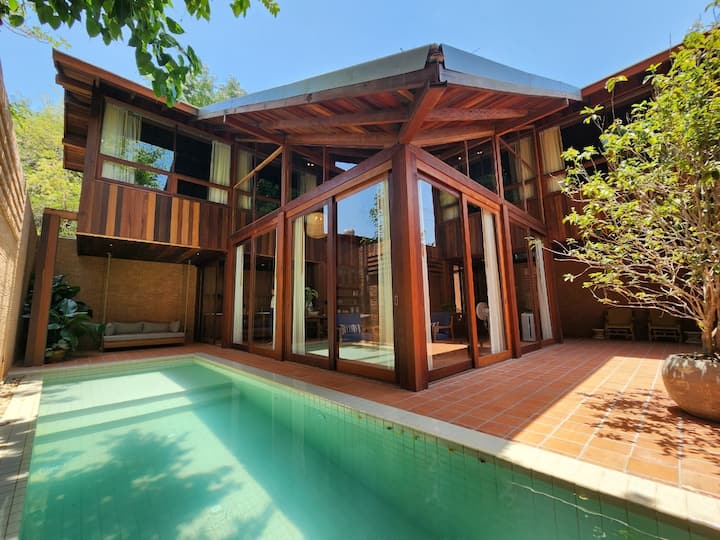 Teak Wood Heritage Pool Villa - The Wood View - Chiang Saen