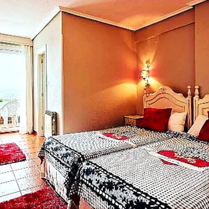 Chambre Double Basique Avec Vue Sur La Mer - Colindres