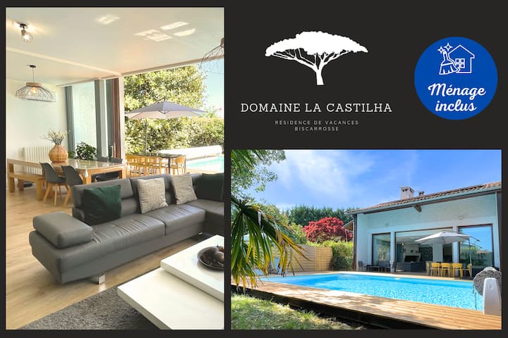Appart-maison 4 Ch. Avec Piscine - Landes