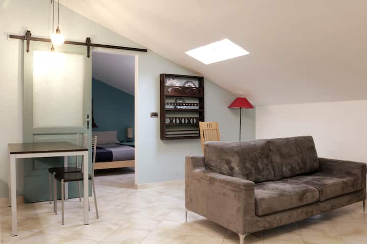 Romantic Attic With Garden And Wellness Shower - Teramo