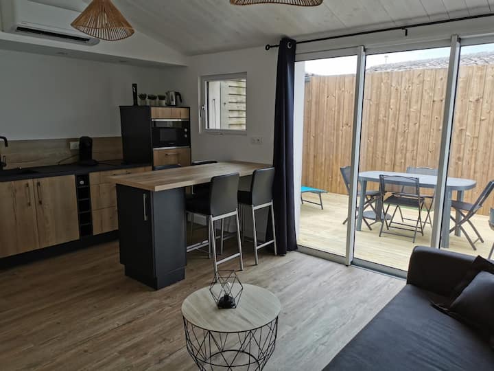 Maison Cosy : L'ilôt Du Courseau Bois Plage En Ré - Île de Ré