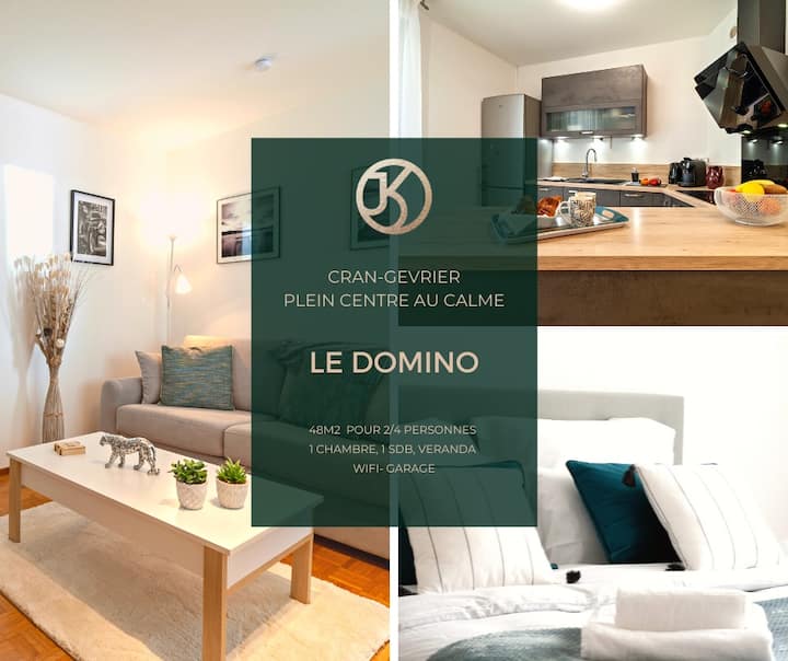 Le Domino | T2 Centre Cran Gevrier |Annecy| Garage - 阿訥西