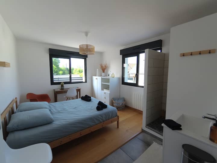 Chambre Privée (Avec Douche Et Lavabo) à Chambéry - La Motte-Servolex