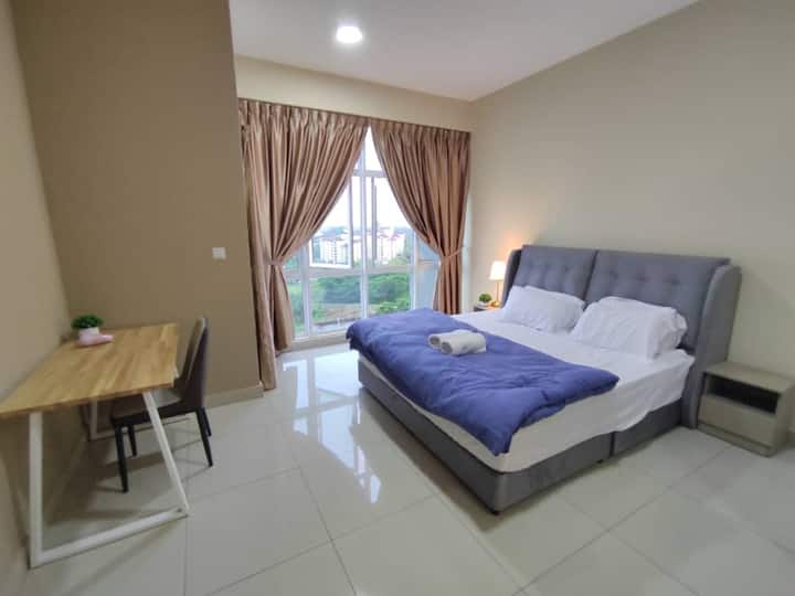 Cozy Studio @ Twin Galaxy Wi-fi Netflix Available - Johor Bahru