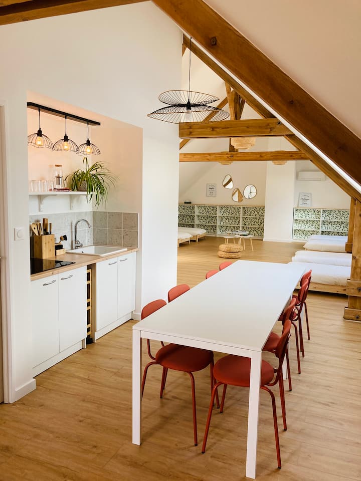 Maison Rive Droite Proche Vieux Mans - 1/8 Pers - Le Mans