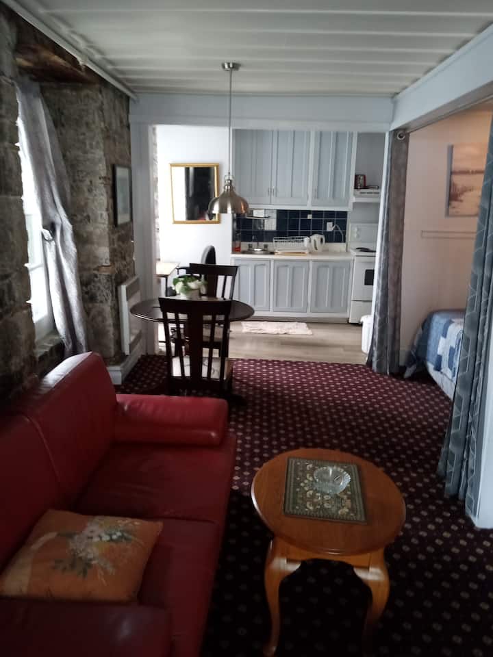 Rustic 450 Sf Apartment In Old Town - Quebec City