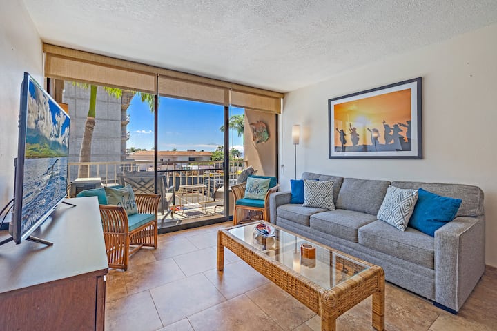 Dreamy Ocean View-beach Condo-sleeps 8-full Ac - マウイ島, HI